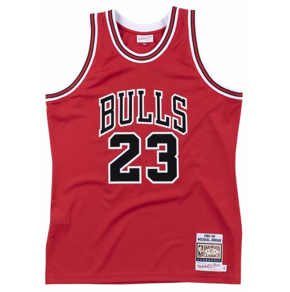 Comprar Michael Jordan Chicago Bulls 85 86 Red Authentic 24Segons